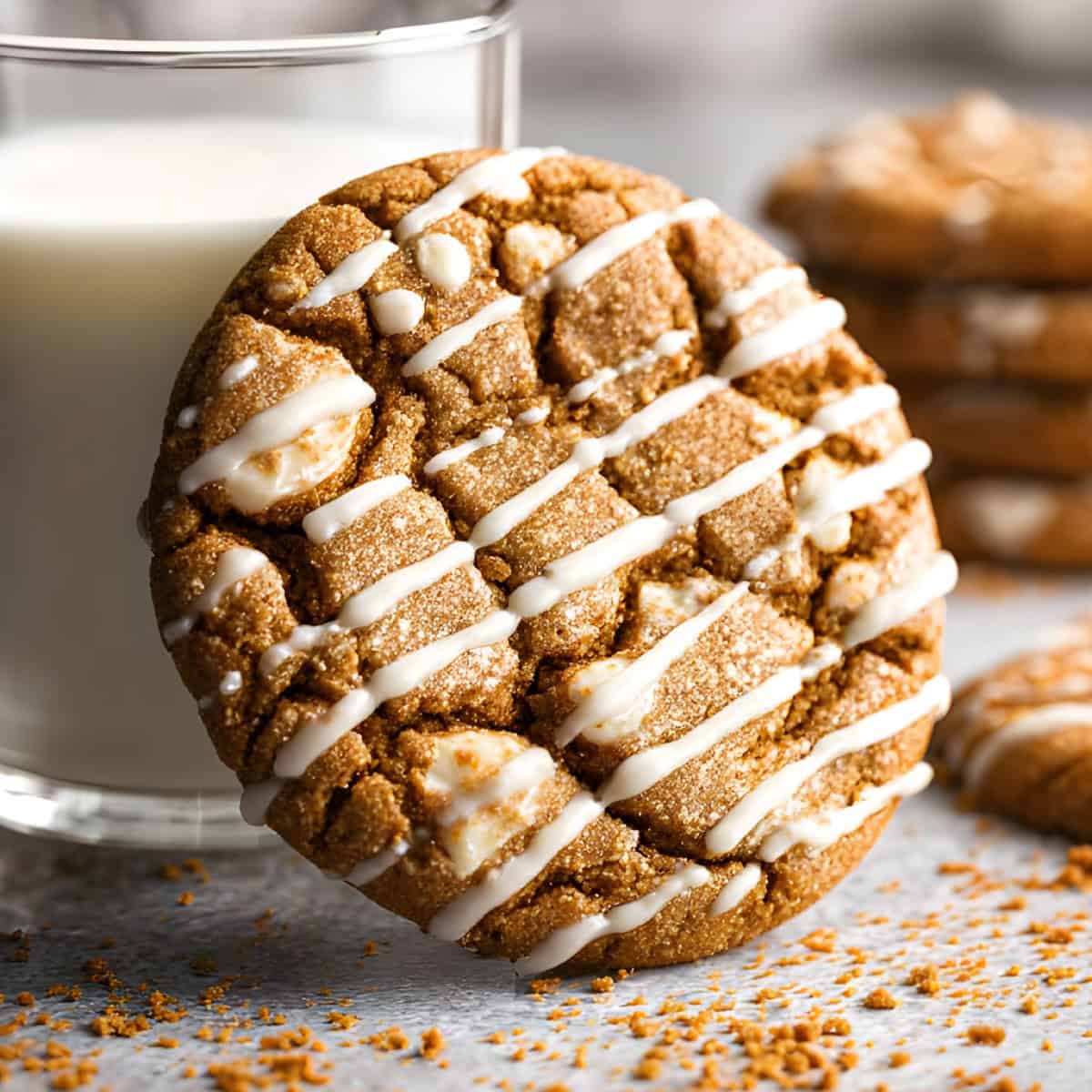 Homemade Biscoff Cookies (Soft & Loaded with Cookie Butter!)