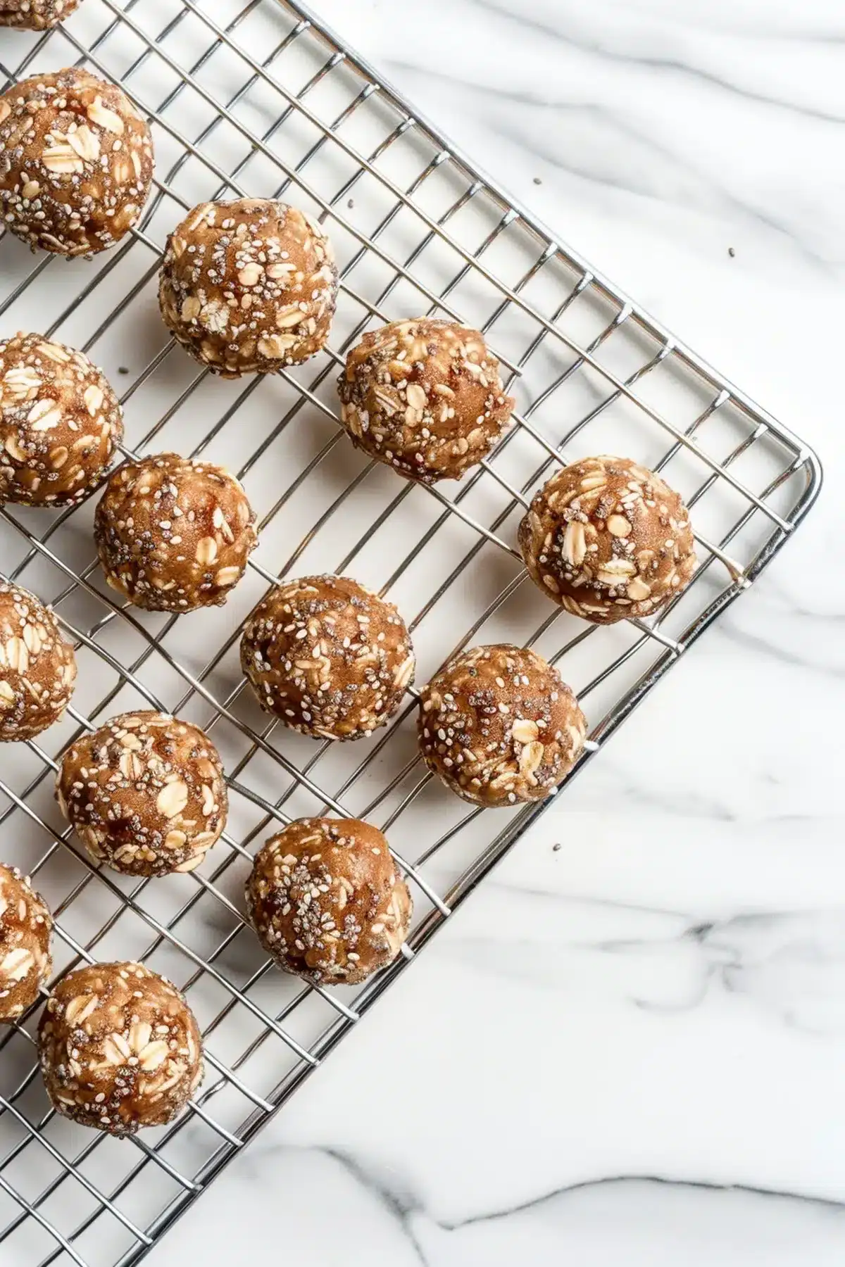 Easy Peanut Butter Chia Seed Energy Balls (No Bake Recipe)